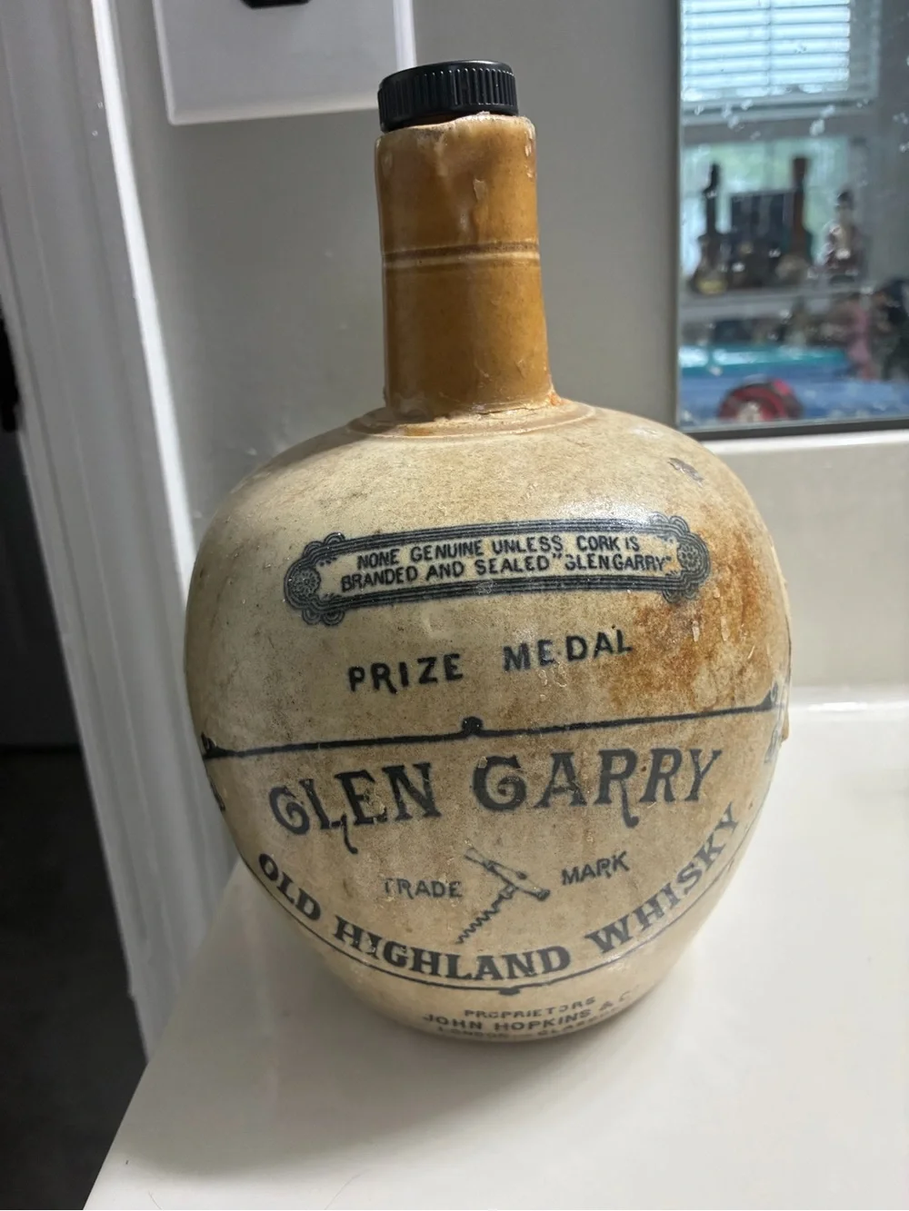 Glen Garry | Other | Glen Garry Old Highland Whisky Stoneware Decanter ...